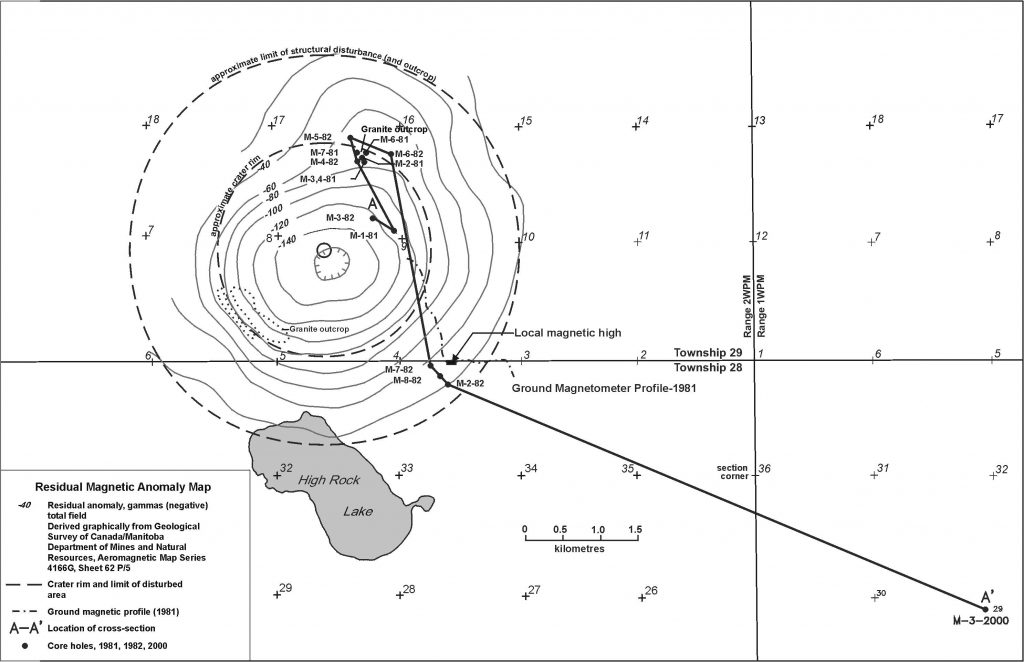 HIGH ROCK LAKE STRUCTURE – Crater Explorer